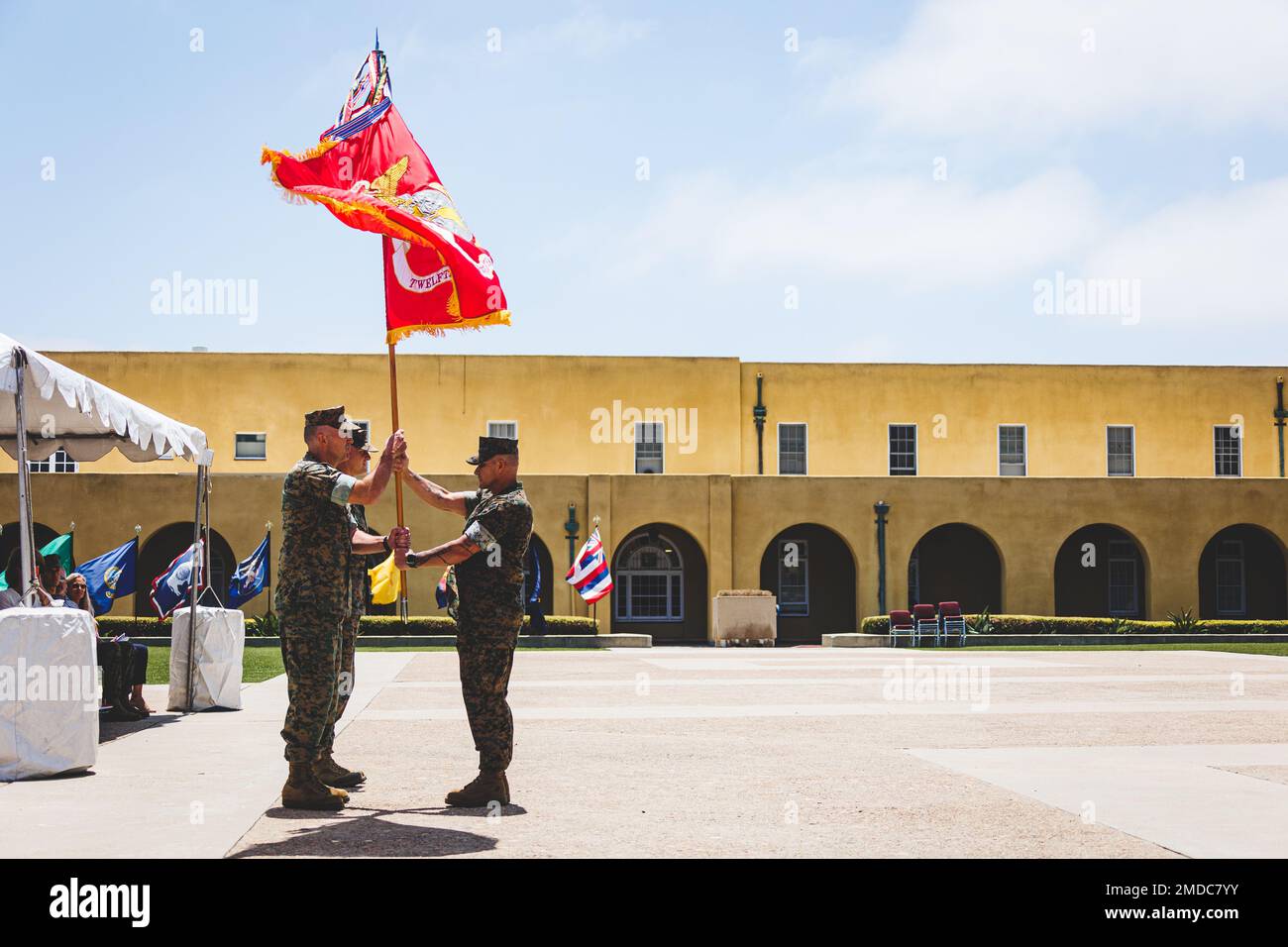 U.S. Marine Corps Sgt. Maj. Daniel R. Wilson, the sergeant major of the ...