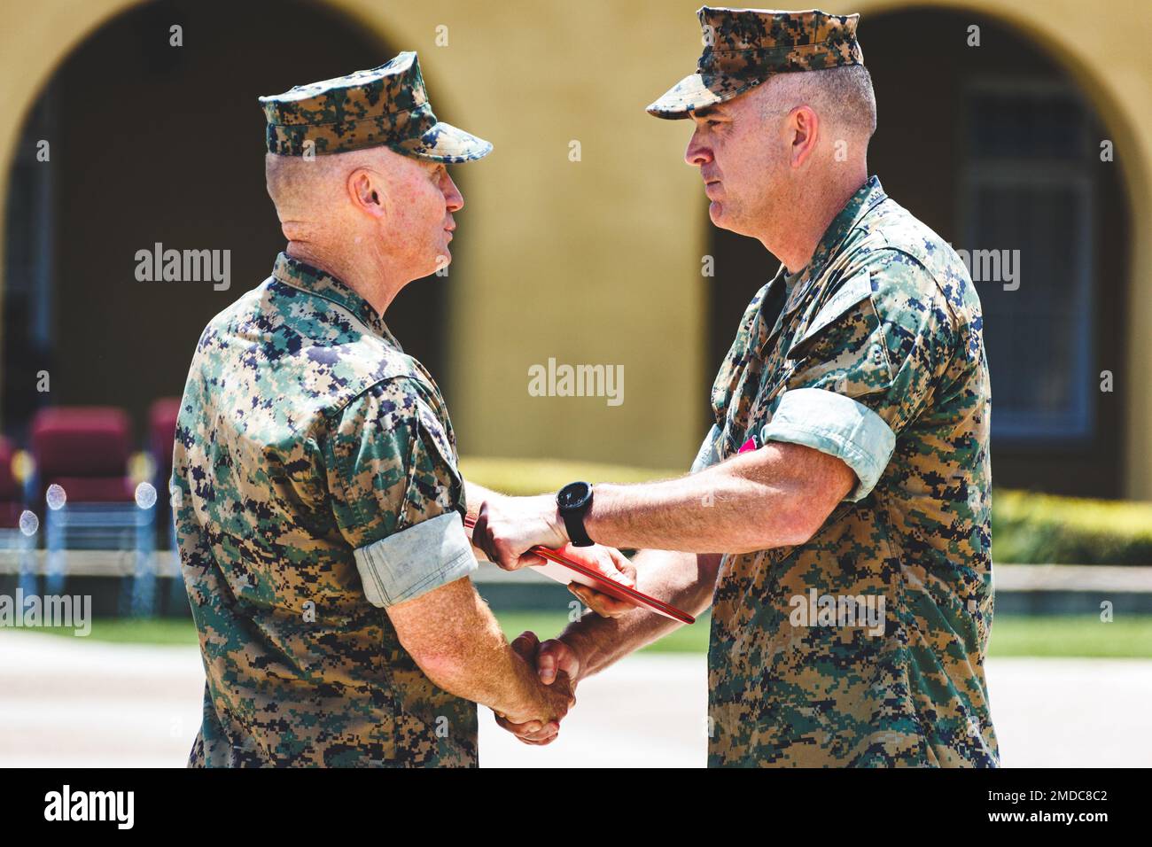 U S Marine Corps Brig Gen Jason L Morris The Commanding General Of