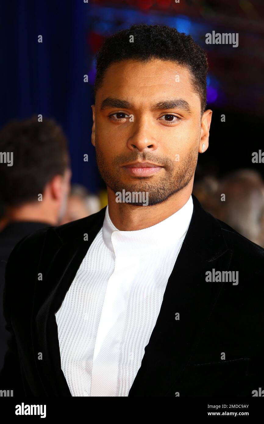 Rege-Jean Page poses for photographers upon arrival at the opening of ...