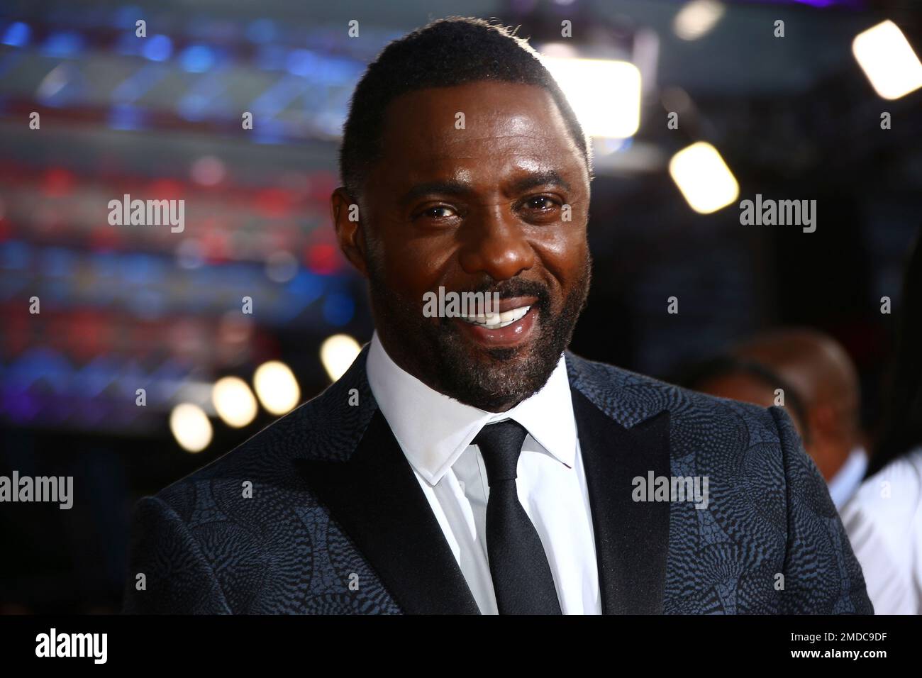 Idris Elba poses for photographers upon arrival at the opening of the ...