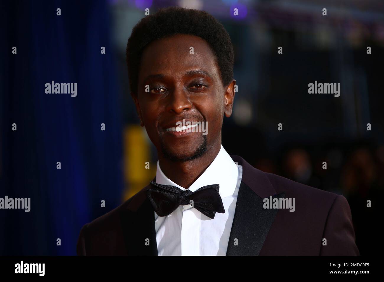 Edi Gathegi poses for photographers upon arrival at the opening of the ...