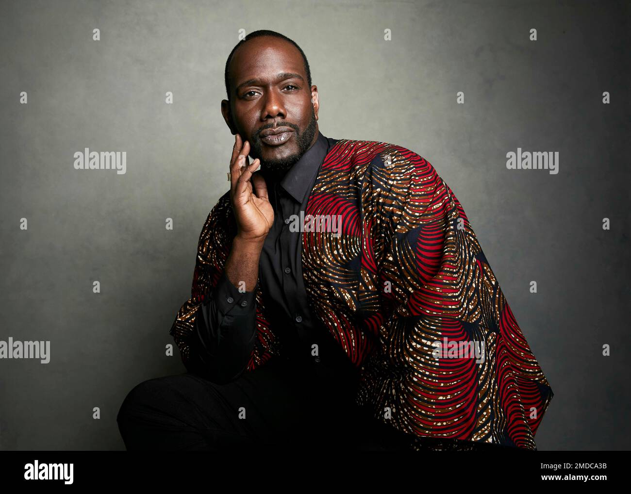 Nicco Annan poses for a portrait to promote the series "P-Valley" at ...