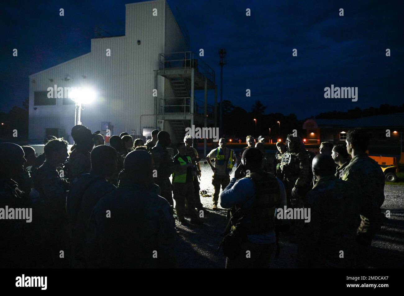 Georgia Air National Guardsmen from the 165th Security Forces Squadron ...