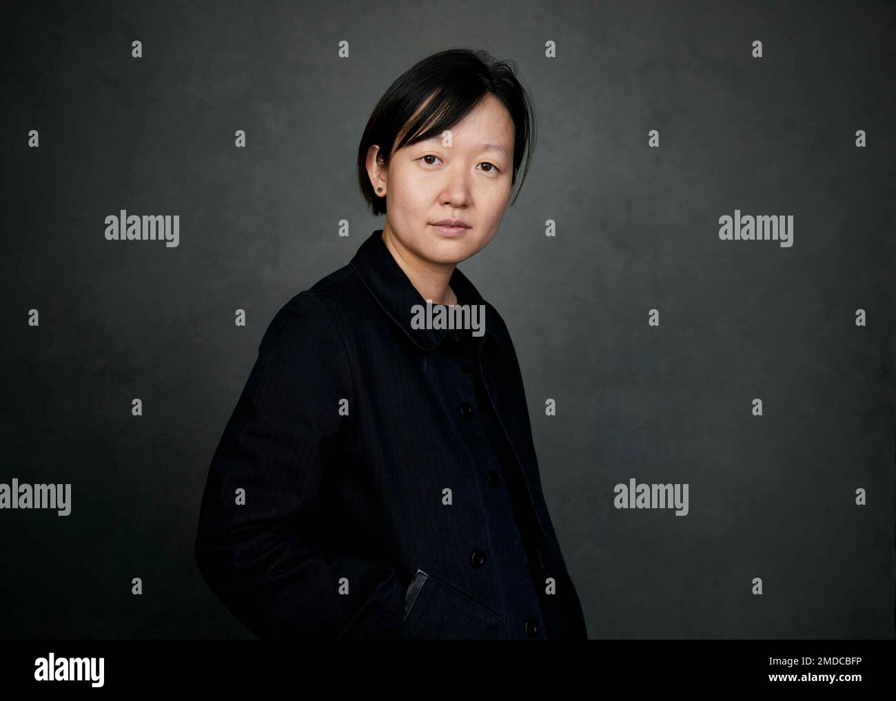 Director Celine Song poses for a portrait to promote the film "Past ...