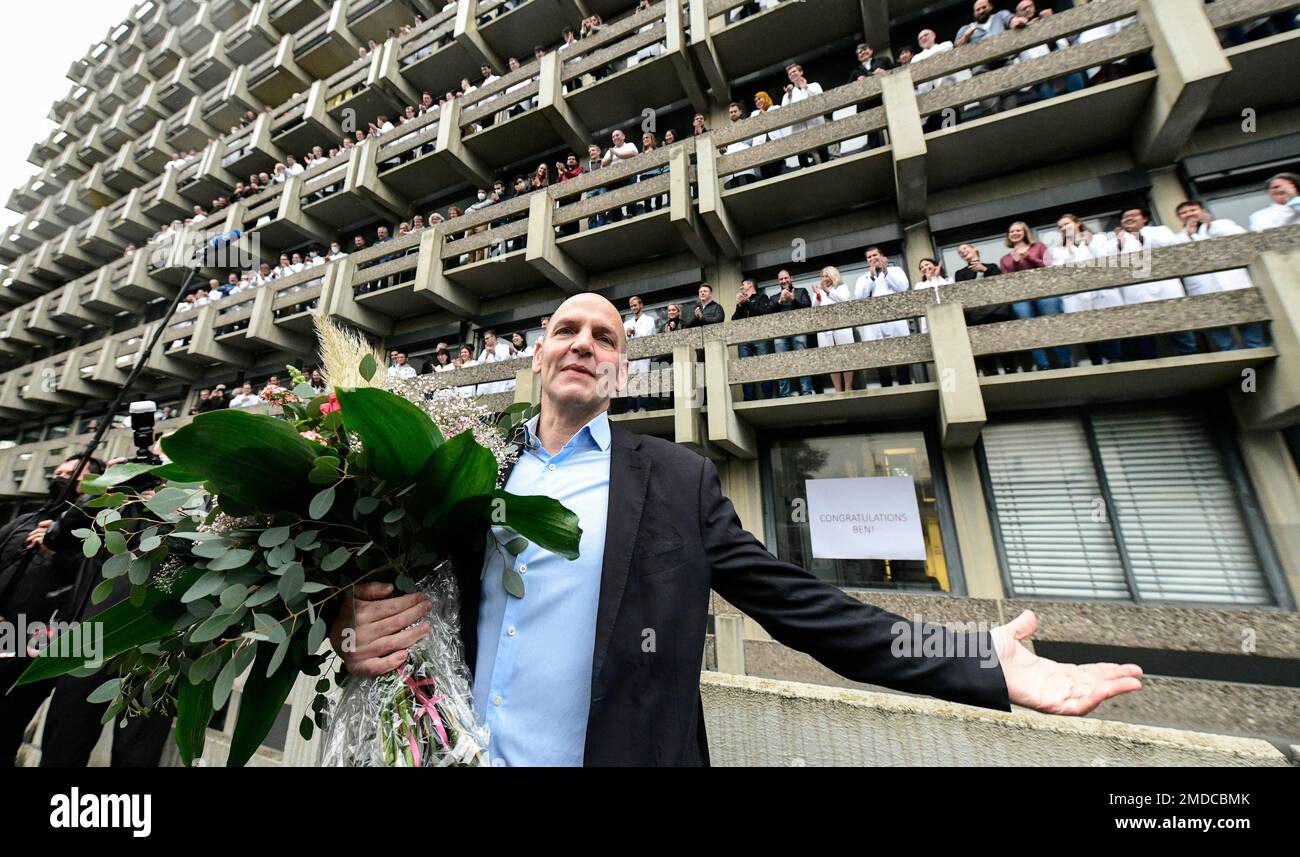 German scientist Benjamin List arrives at the Max-Planck-Institute for ...