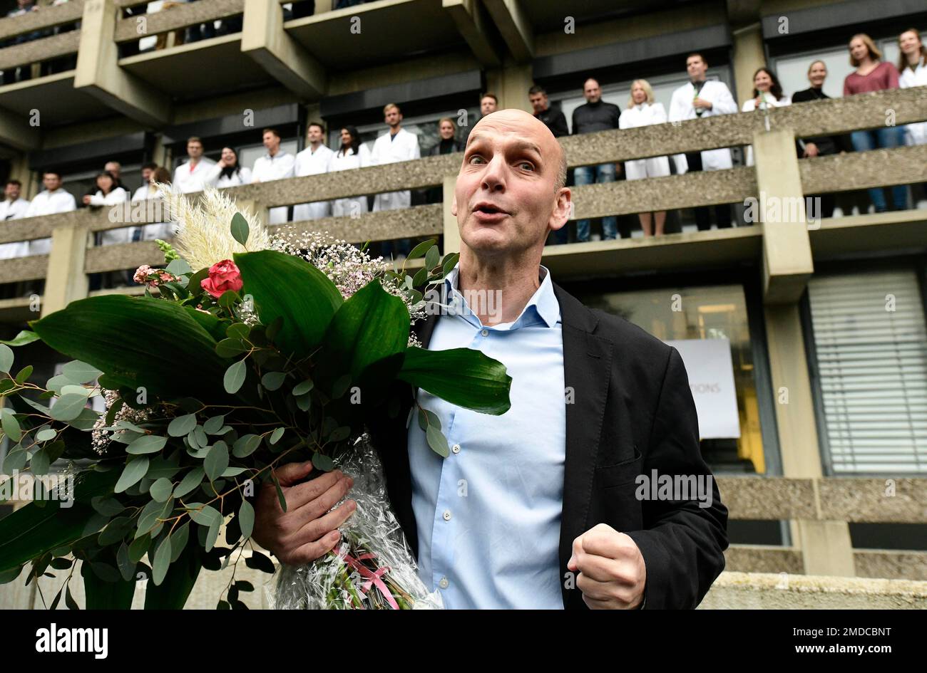 German scientist Benjamin List arrives at the Max-Planck-Institute for ...