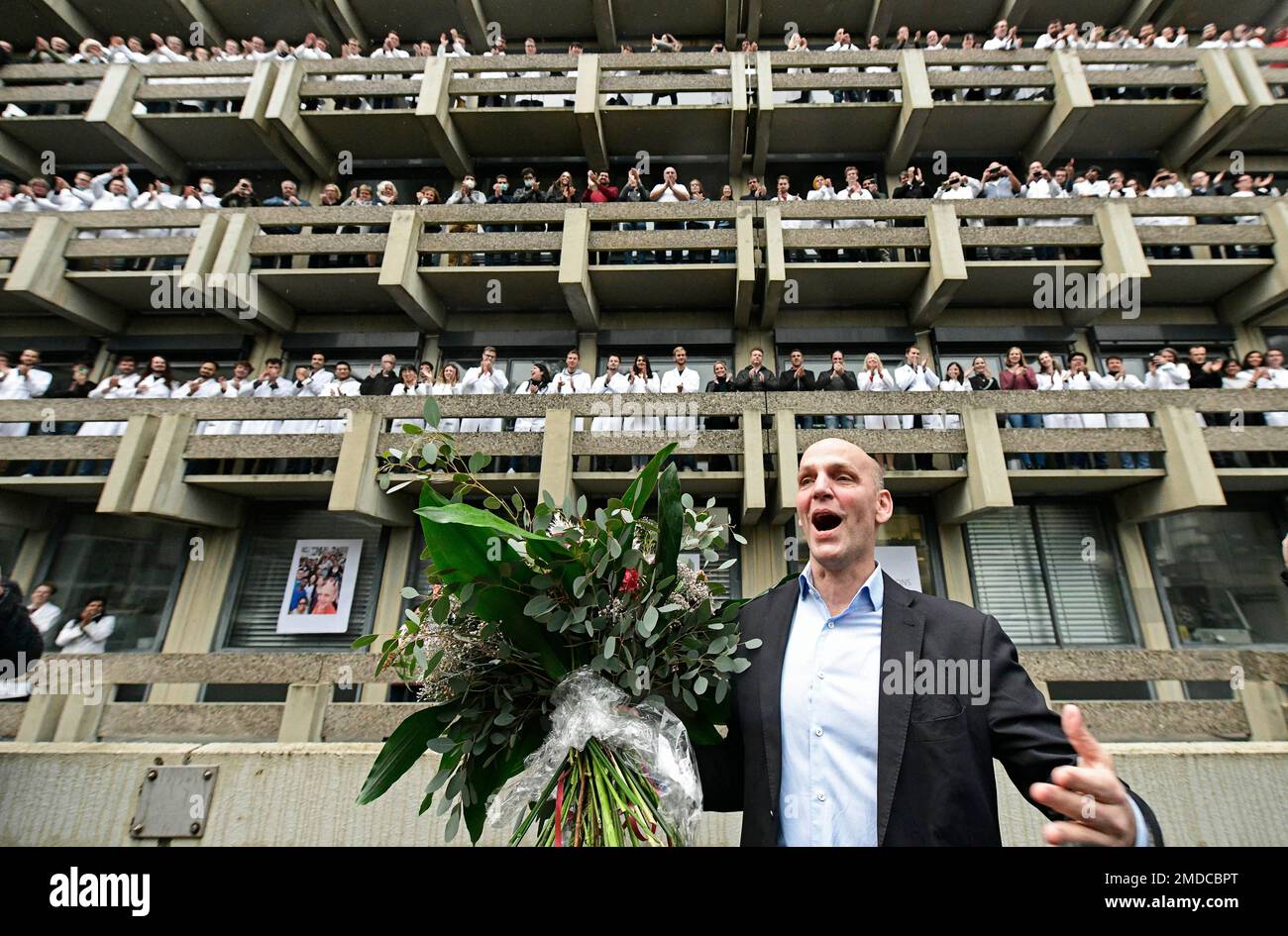 German scientist Benjamin List arrives at the Max-Planck-Institute for ...