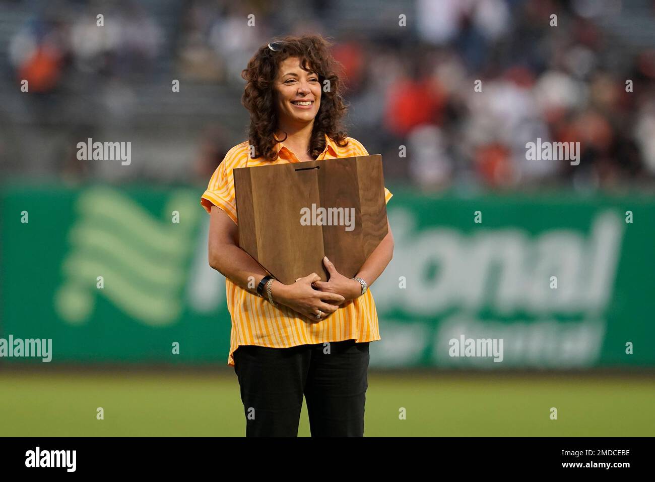Allison McCovey, daughter of former baseball player Willie McCovey ...