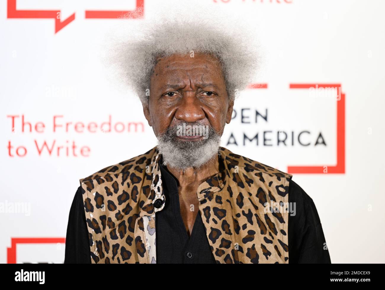 Playwright, political activist, and Nobel laureate Wole Soyinka attends ...