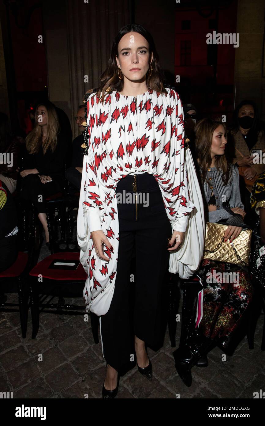 Stacy Martin attends the Louis Vuitton Spring-Summer 2022 ready-to-wear ...
