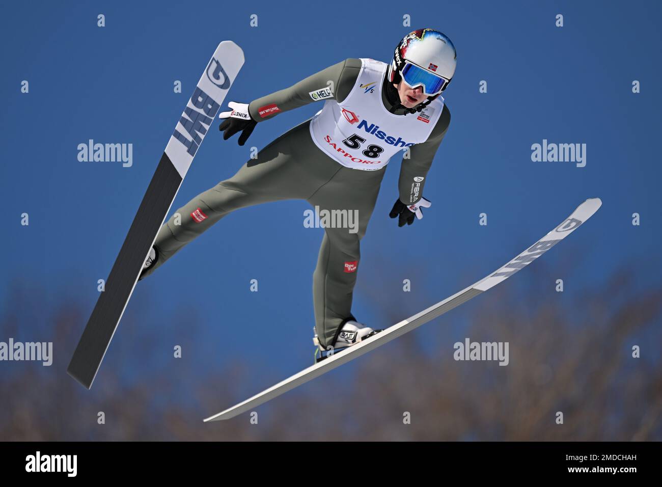 Sapporo, Hokkaido, Japan. Credit: MATSUO. 22nd Jan, 2023. Halvor Egner ...
