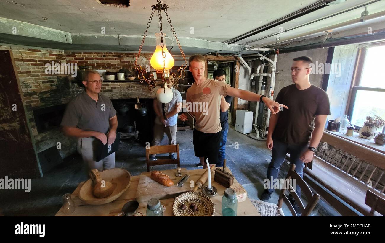 Kurt Hauk, Fort Drum Directorate of Public Works director, receives an ...