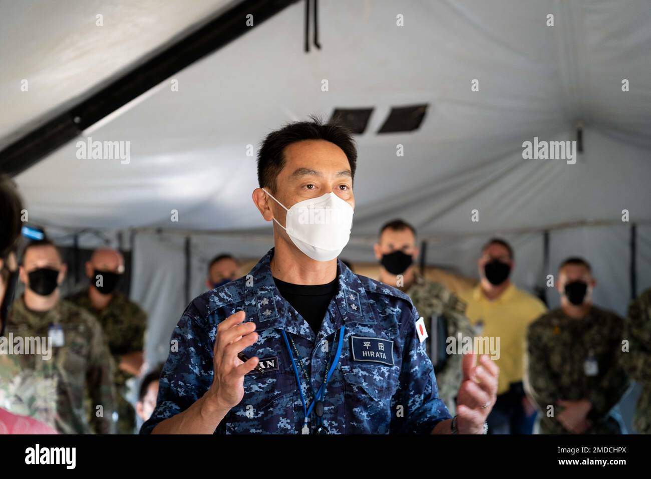 Japan Maritime Self-Defense Force Rear Adm. Toshiyuki Hirata, vice ...