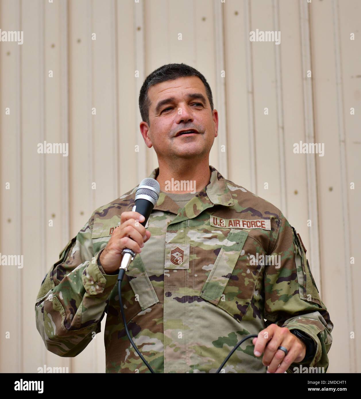 U.S. Air Force Chief Master Sgt. Michael E. Dixon Jr., 122nd Fighter ...