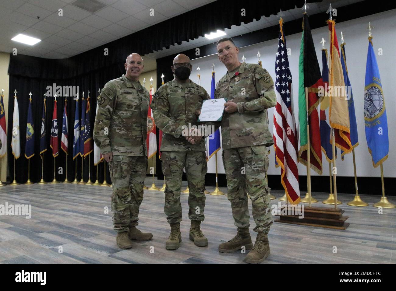 Command Sgt. Maj. Mathew J. Selvaggio, senior enlisted advisor, Area ...
