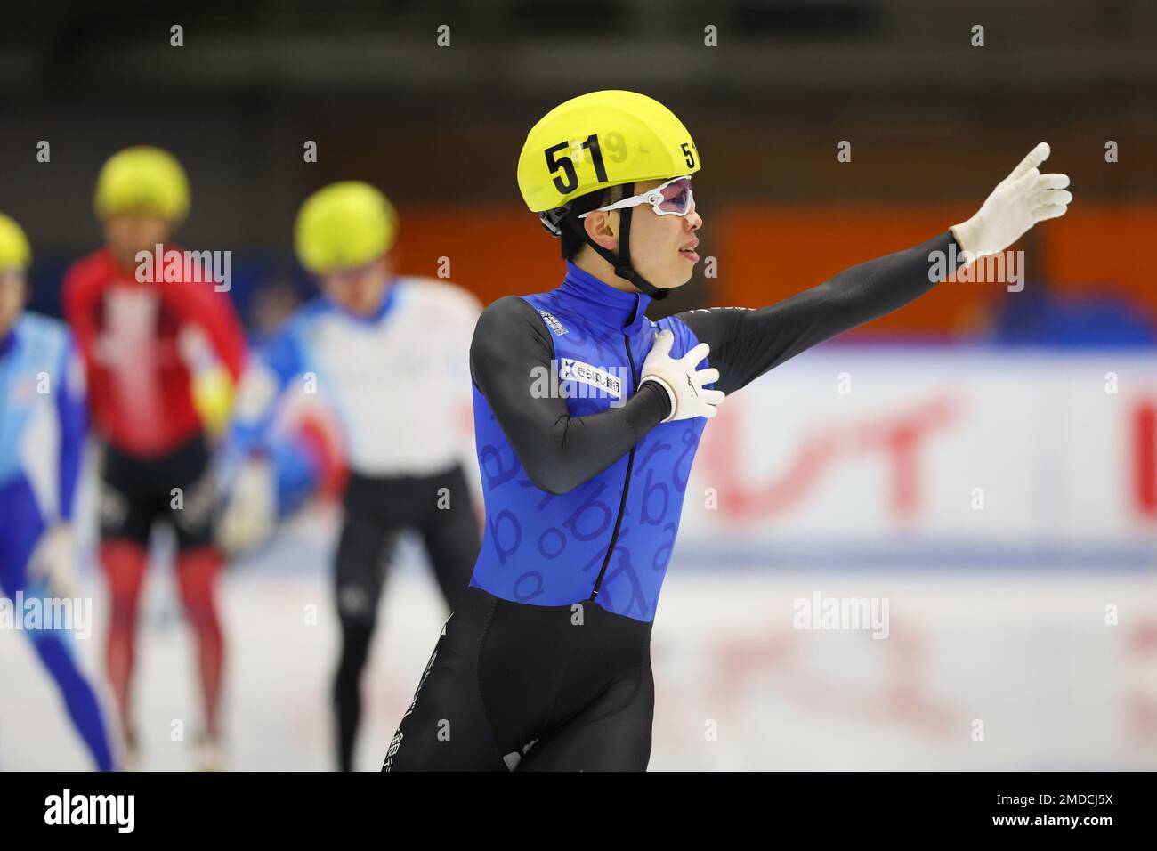 Nagano, Japan. 21st Jan, 2023. Dan Iwasa Short Track Skating : The 45th ...