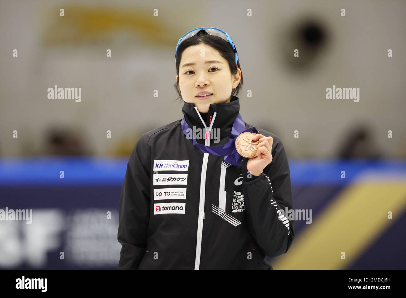 Nagano, Japan. 22nd Jan, 2023. Moemi Kikuchi Short Track Skating : The ...