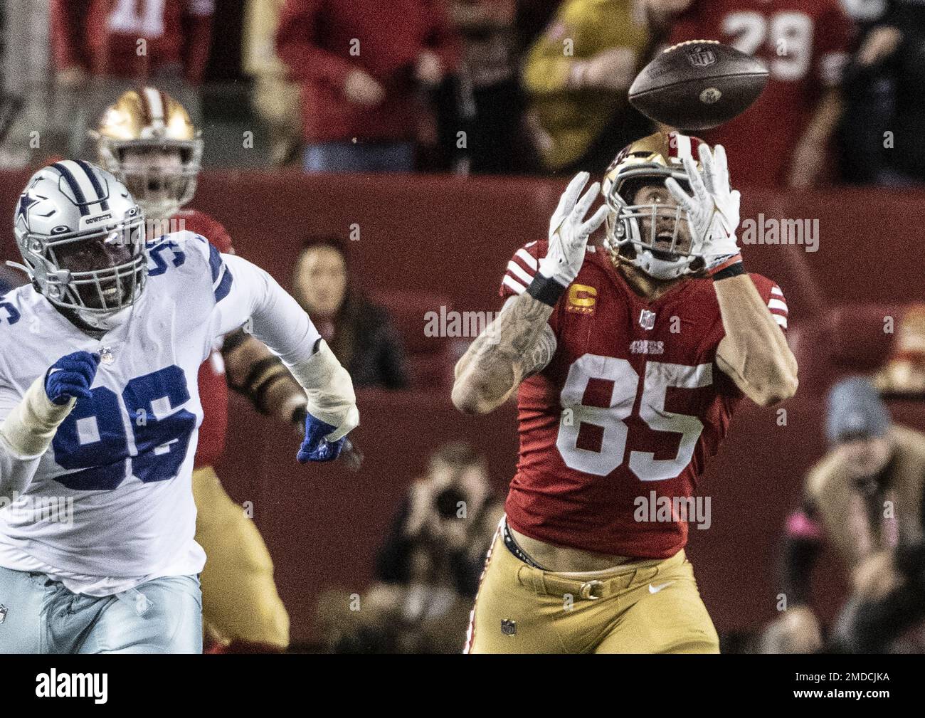 Santa Clara, United States. 22nd Jan, 2023. San Francisco 49ers tight ...