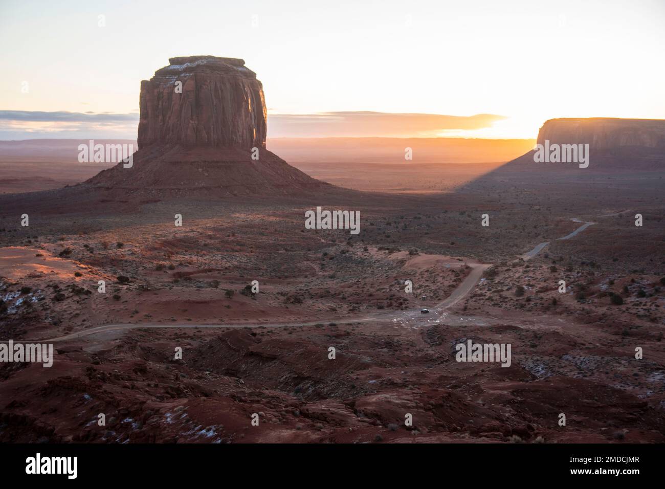 Monument Valley is an iconic symbol of the American southwest, within ...