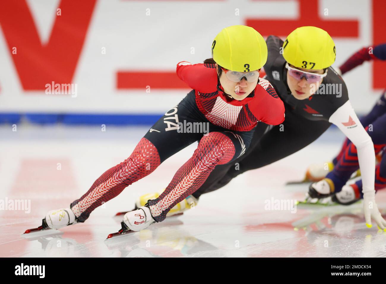 Nagano, Japan. 21st Jan, 2023. Aoi Watanabe Short Track Skating : The ...