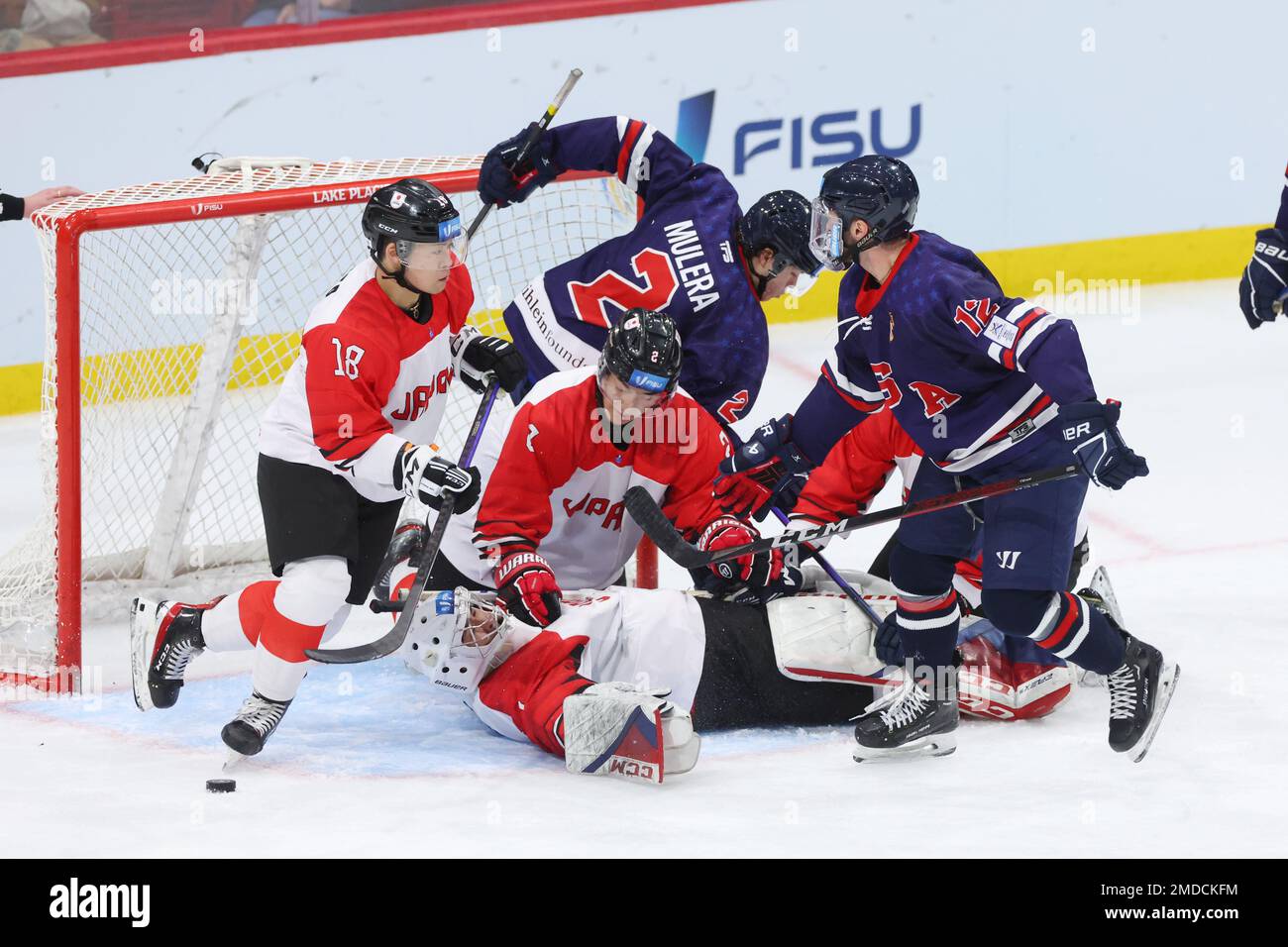 Lake Placid, NY, USA. 21st Jan, 2023. Japan team group (JPN) Ice Hockey ...