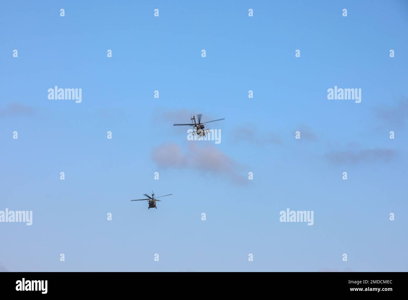 U.S. Army Col. Travis McIntosh, 10th CAB Commander, finishes his final ...