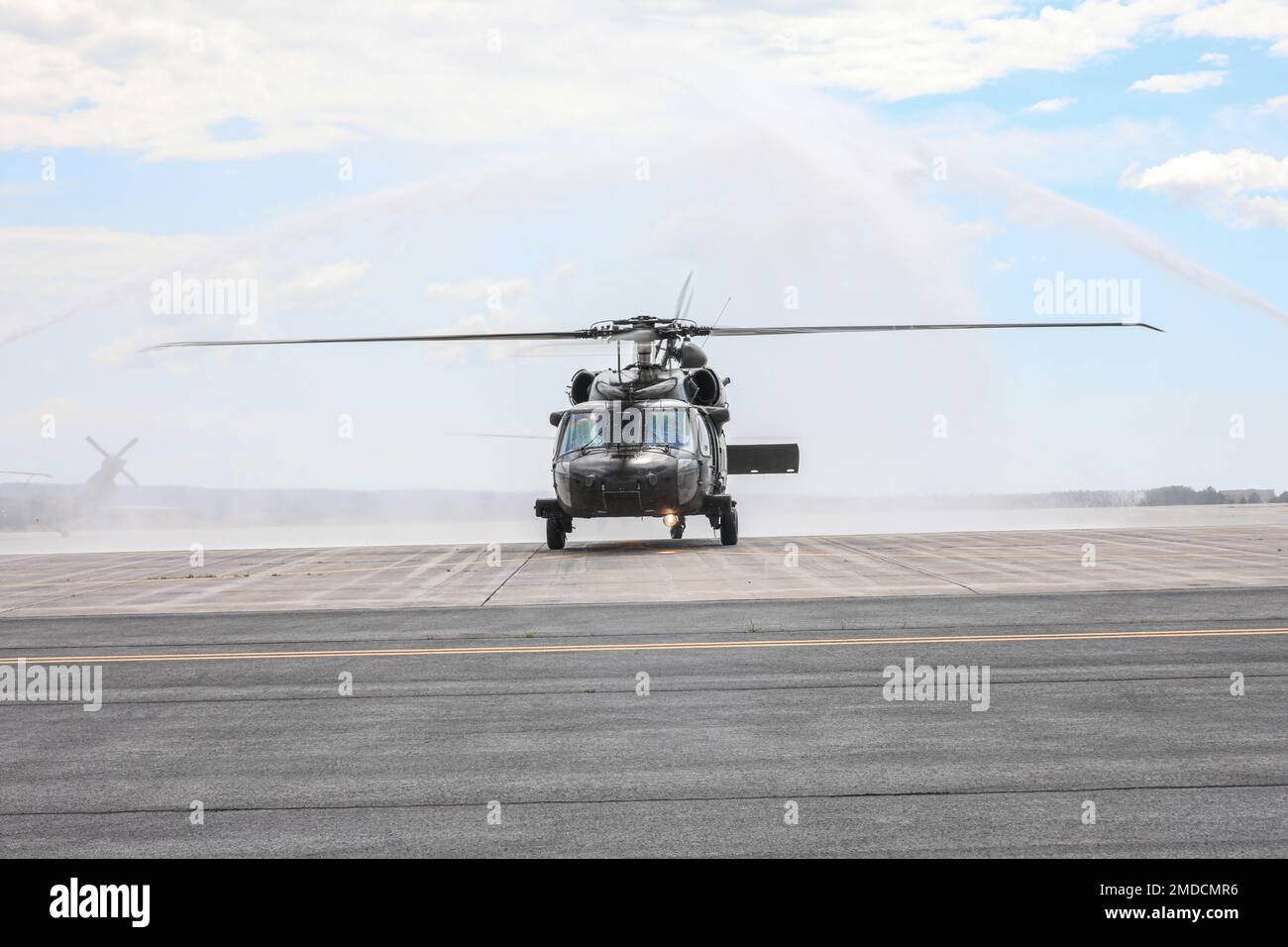 U.S. Army Col. Travis McIntosh, 10th CAB Commander, finishes his final ...