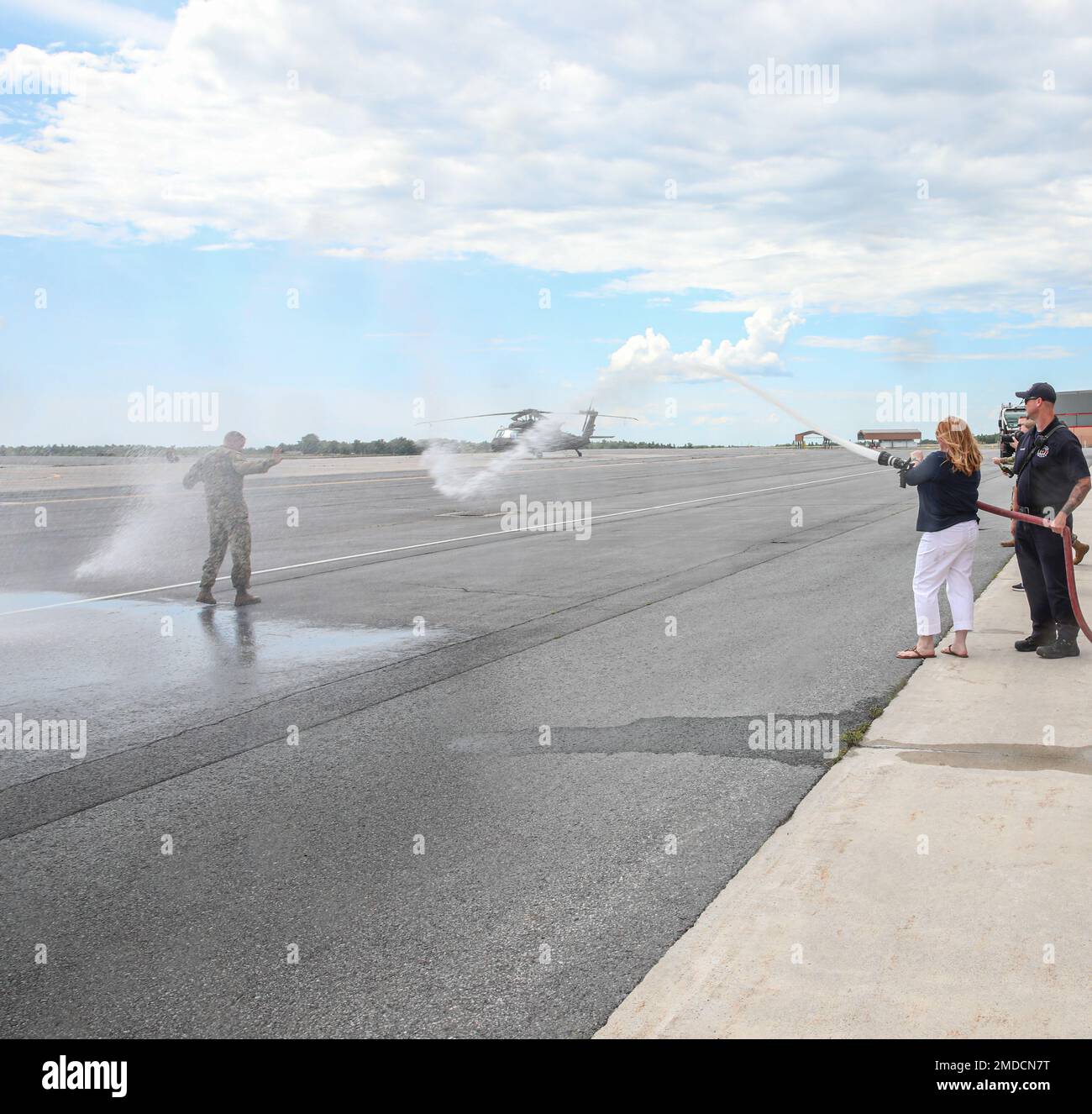 U.S. Army Col. Travis McIntosh, 10th CAB Commander, finishes his final ...