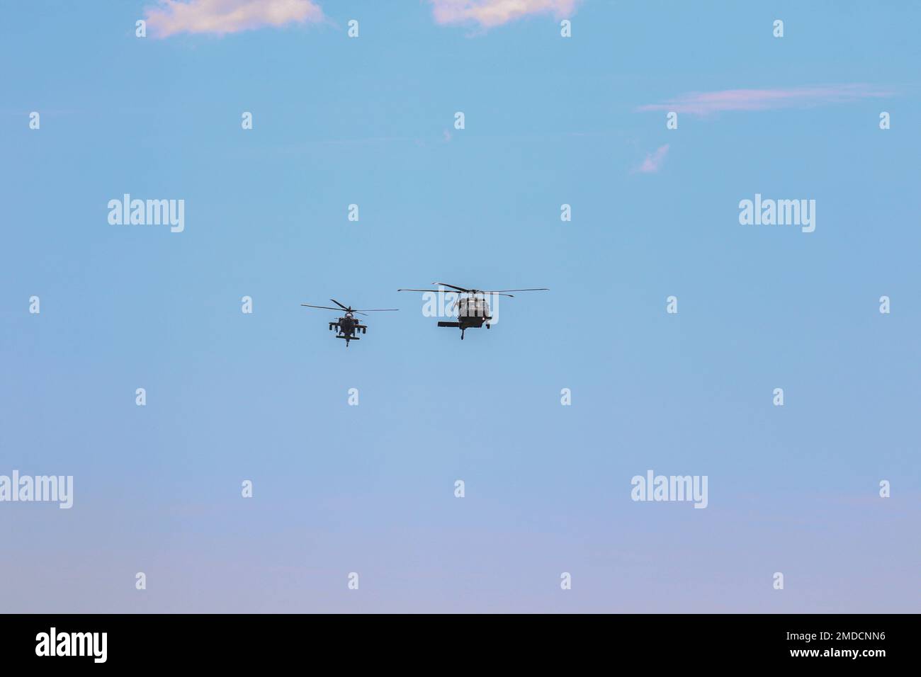 U.S. Army Col. Travis McIntosh, 10th CAB Commander, finishes his final ...