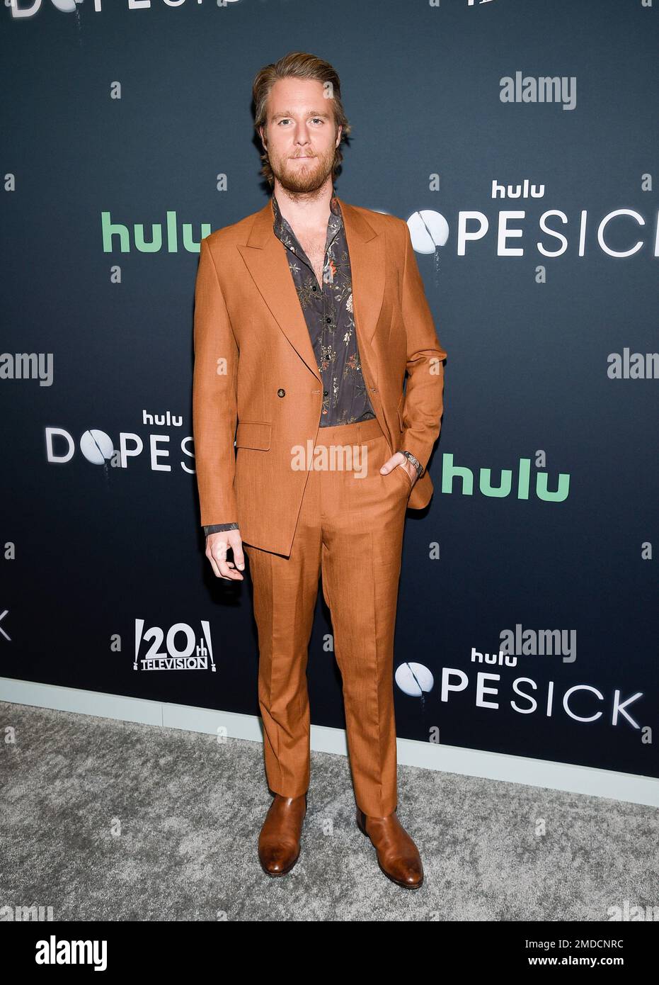 Actor Jake McDorman attends the premiere of the Hulu Original Series ...