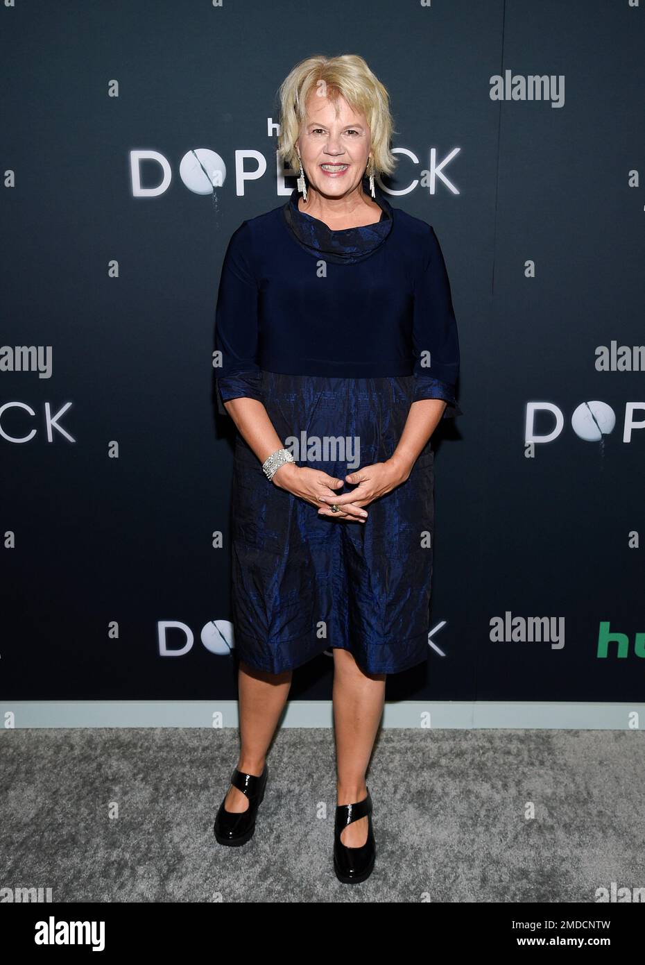Executive producer Beth Macy attends the premiere of the Hulu Original ...