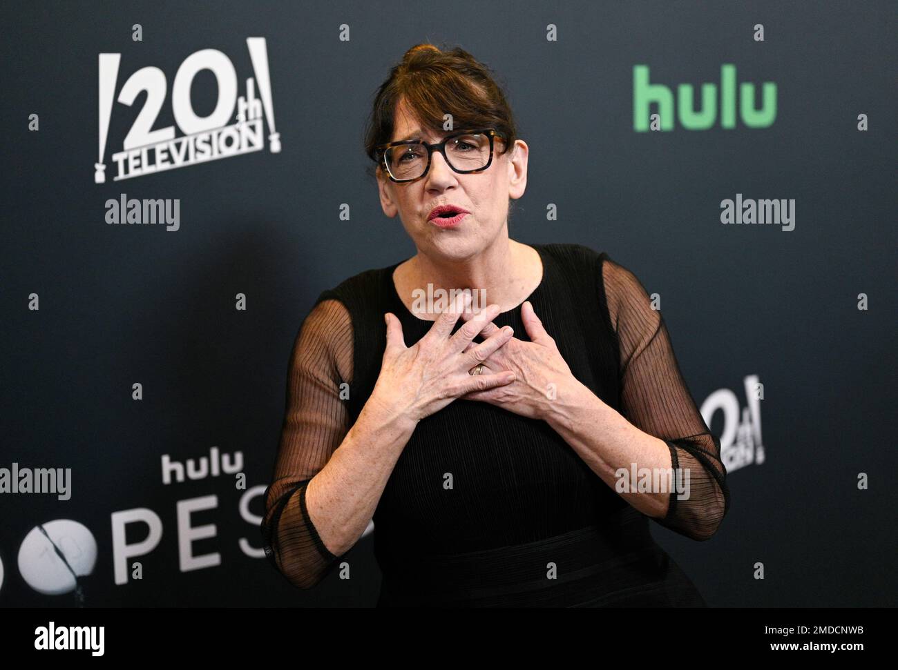 Actress Ann Dowd attends the premiere of the Hulu Original Series ...