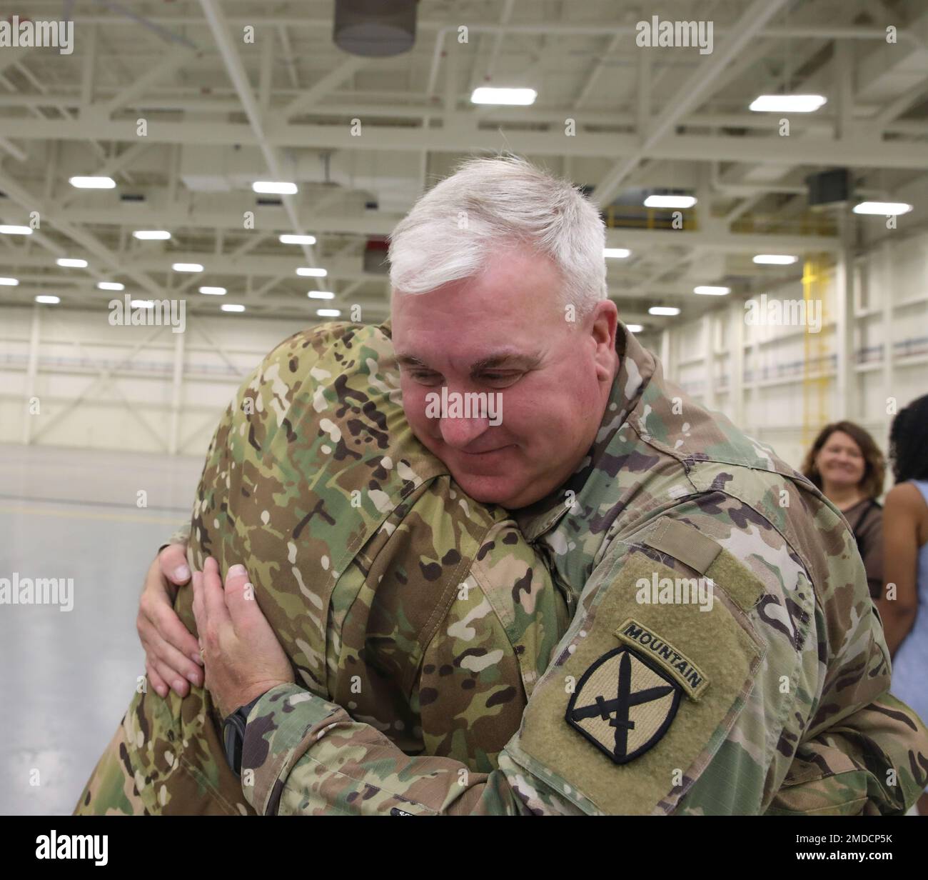 U.S. Army Lt. Col. Ryan Scott, 2-10 AHB Commander, conducts his last ...