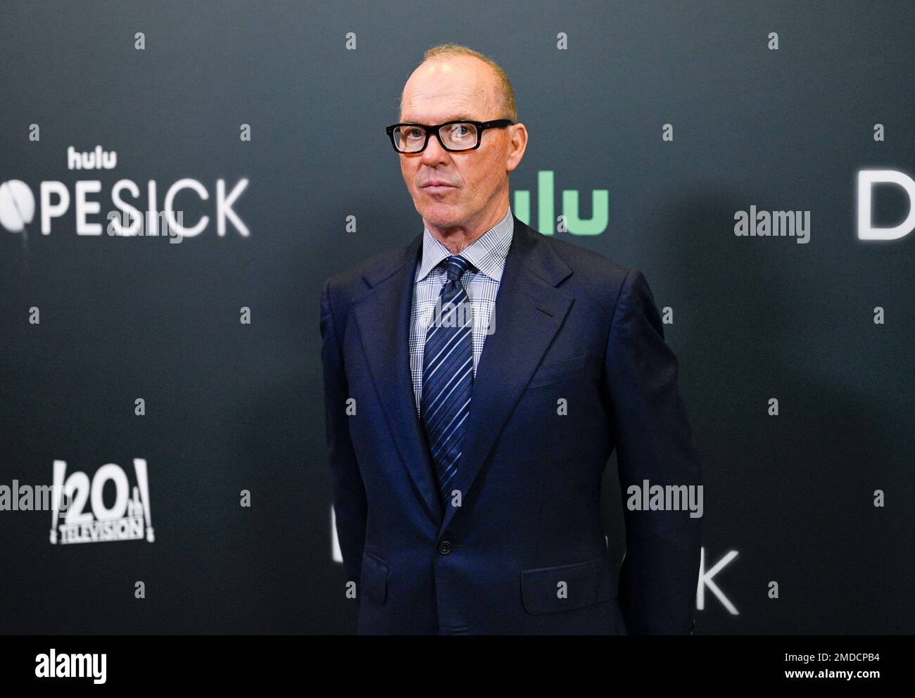 Actor Michael Keaton attends the Hulu Original Series "Dopesick ...