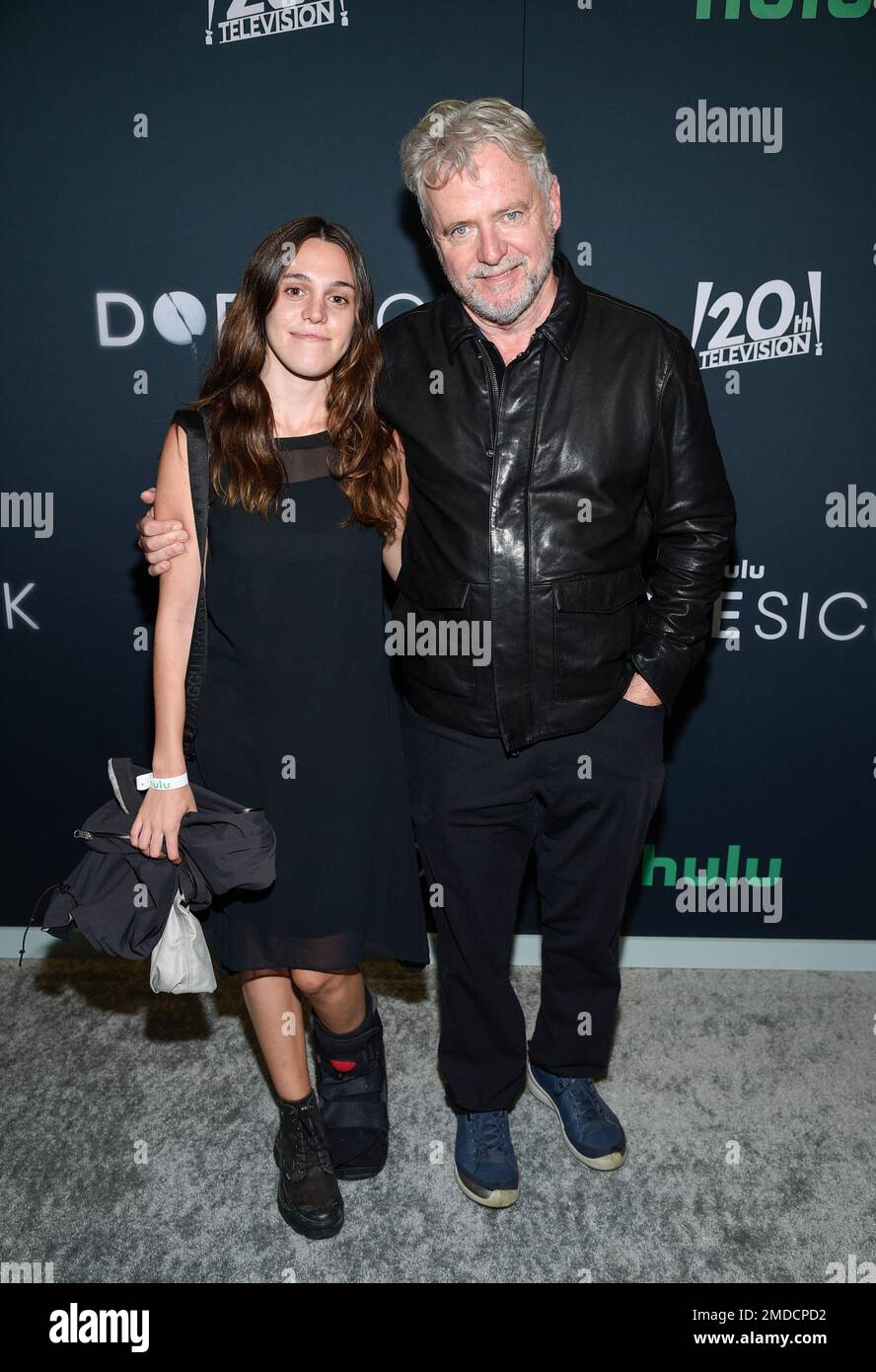 Actor Aidan Quinn and daughter Mia Quinn attend the Hulu Original ...