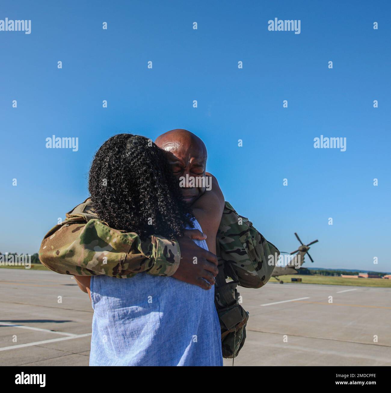 U.S. Army Lt. Col. Ryan Scott, 2-10 AHB Commander, conducts his last ...