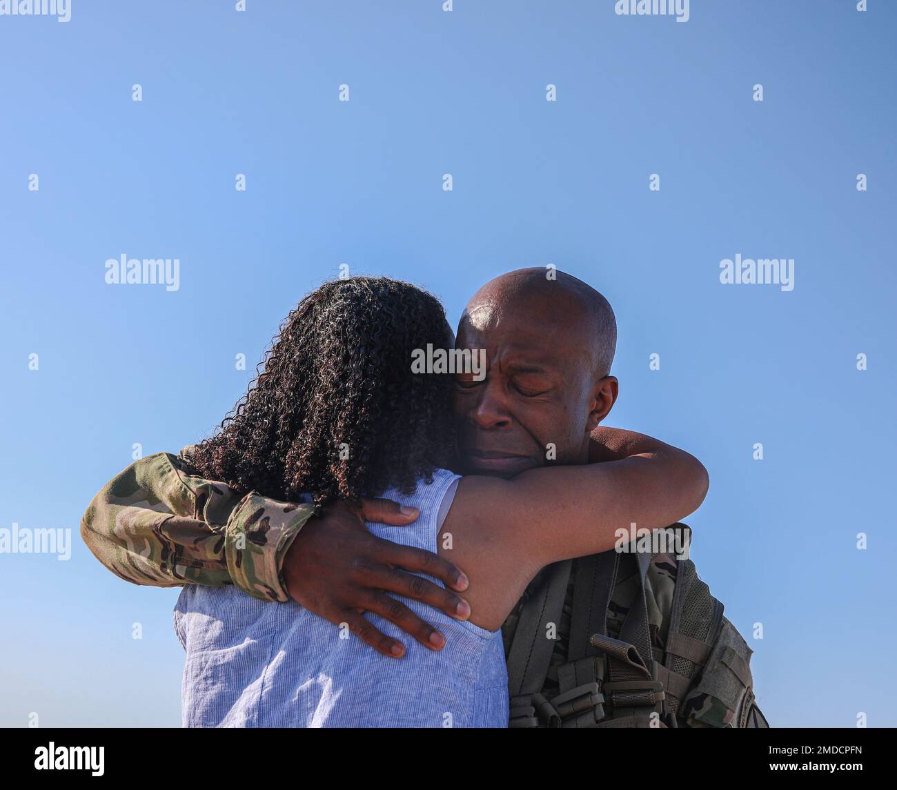 U.S. Army Lt. Col. Ryan Scott, 2-10 AHB Commander, conducts his last ...
