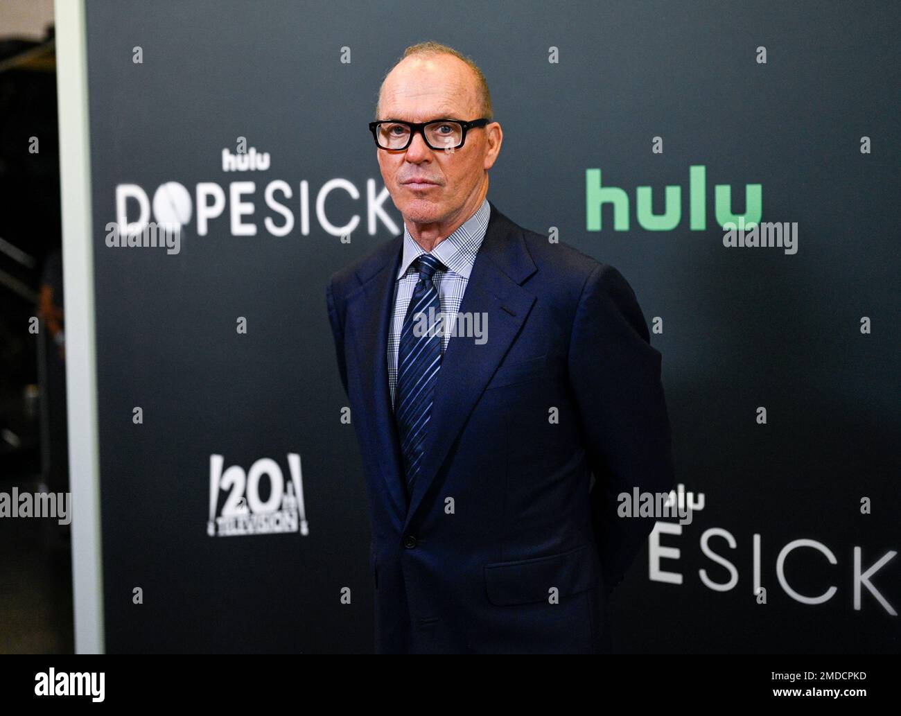 Actor Michael Keaton attends the Hulu Original Series "Dopesick ...