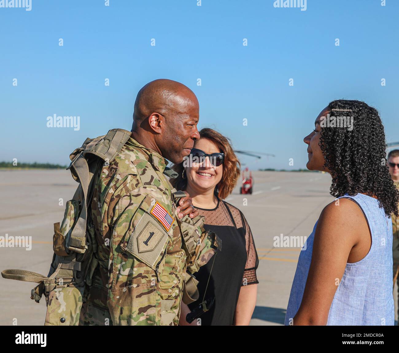 U.S. Army Lt. Col. Ryan Scott, 2-10 AHB Commander, conducts his last ...