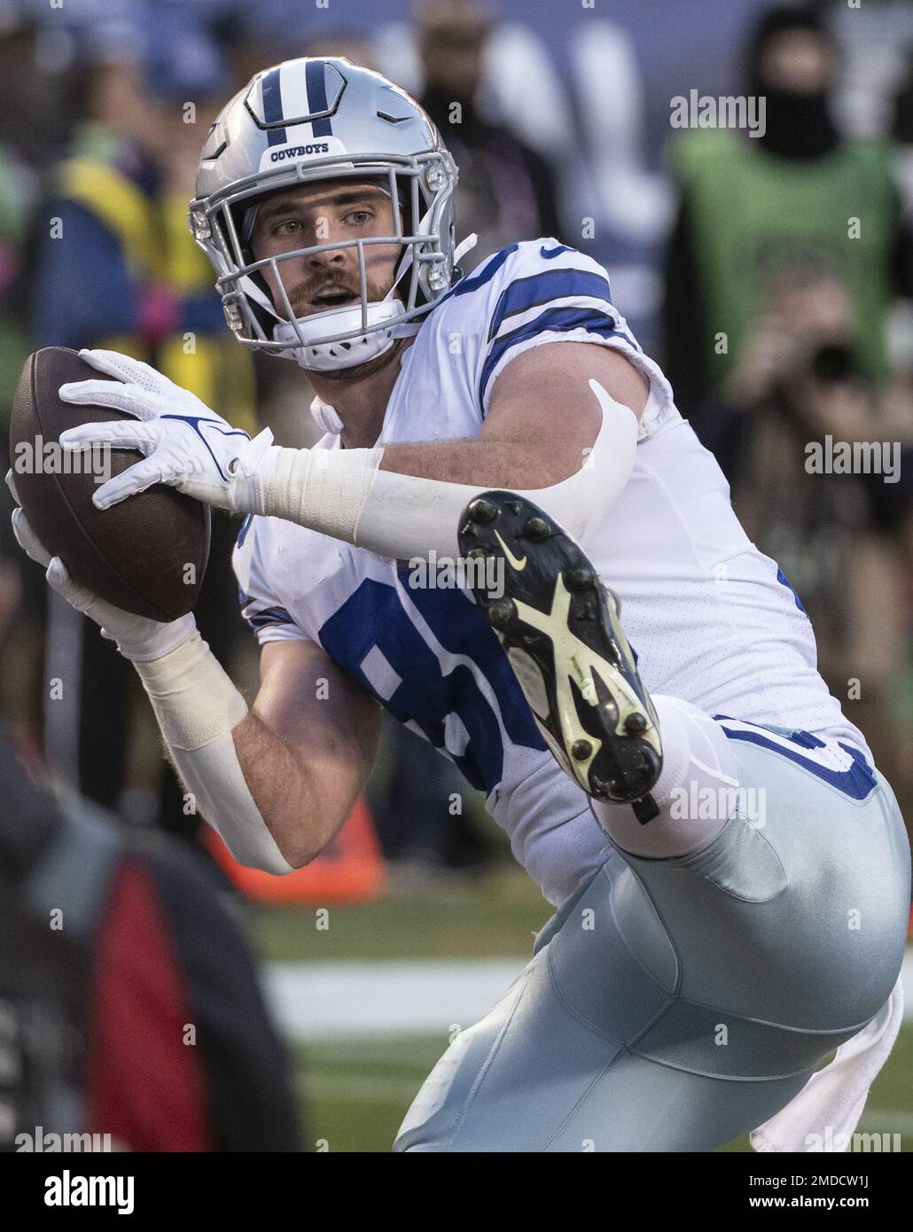 Santa Clara, United States. 22nd Jan, 2023. Dallas Cowboys tight end ...