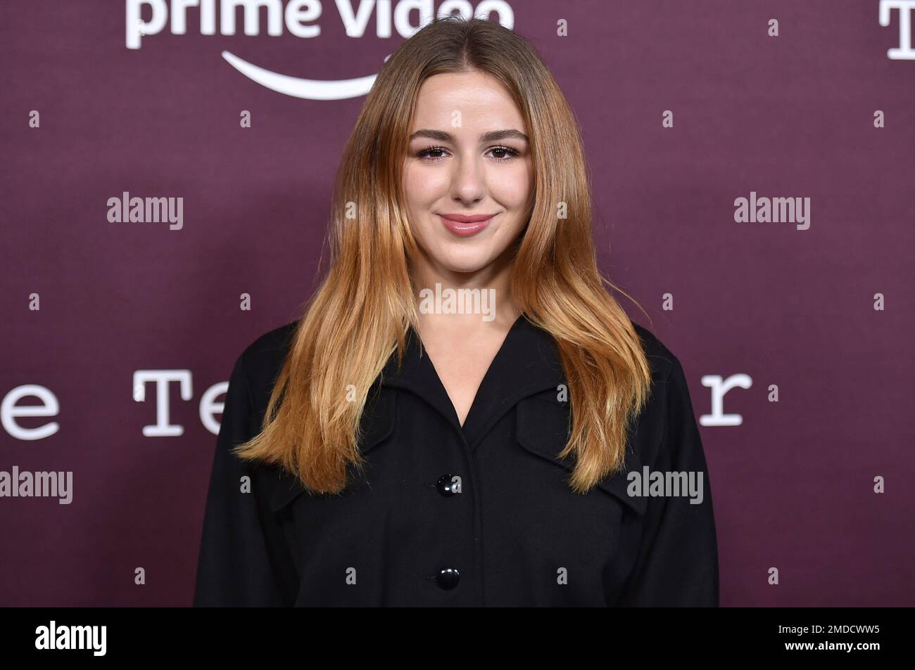 Chloe Lukasiak arrives at a screening of "The Tender Bar" on Sunday ...