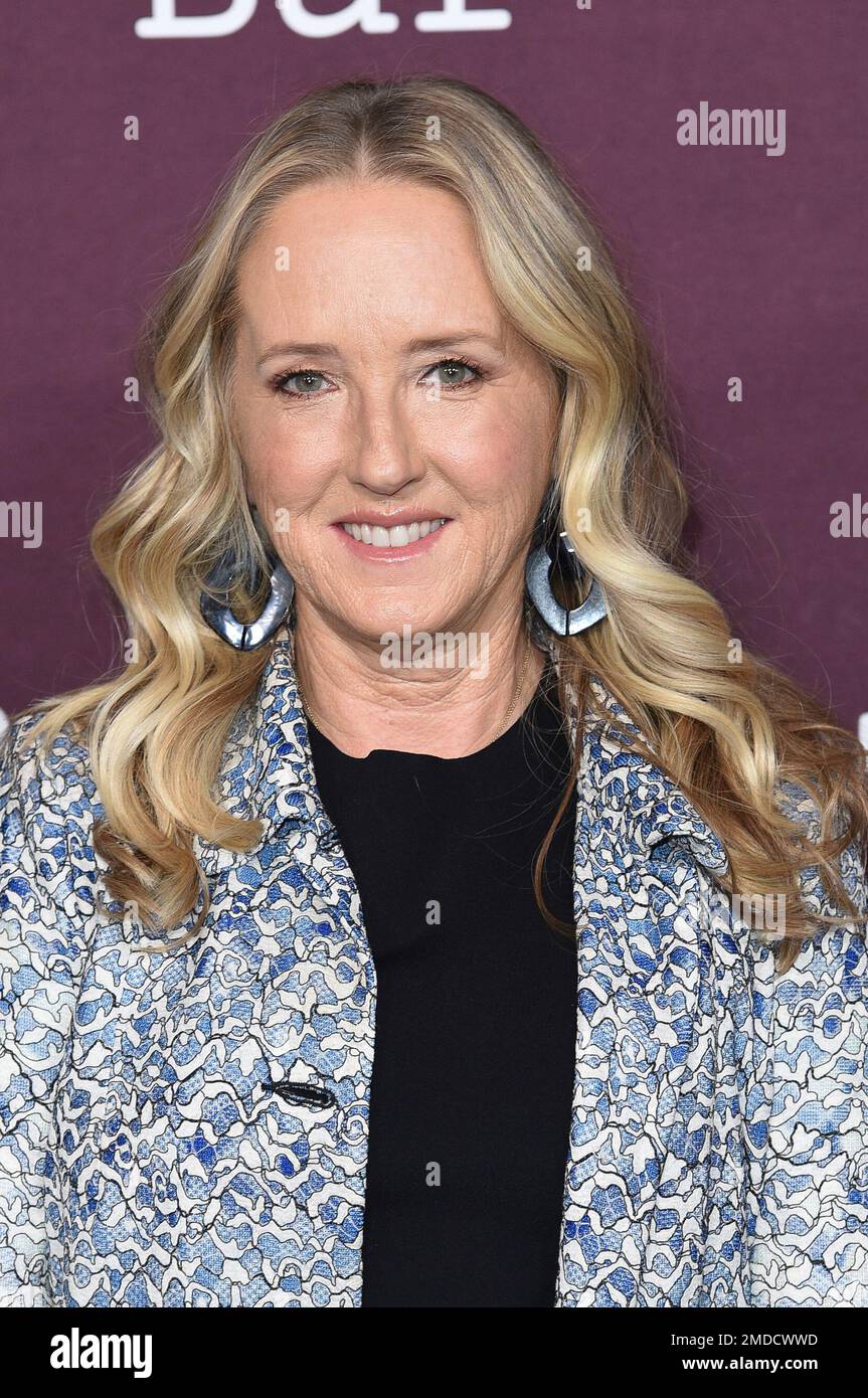 Jennifer Salke arrives at a screening of "The Tender Bar" on Sunday ...
