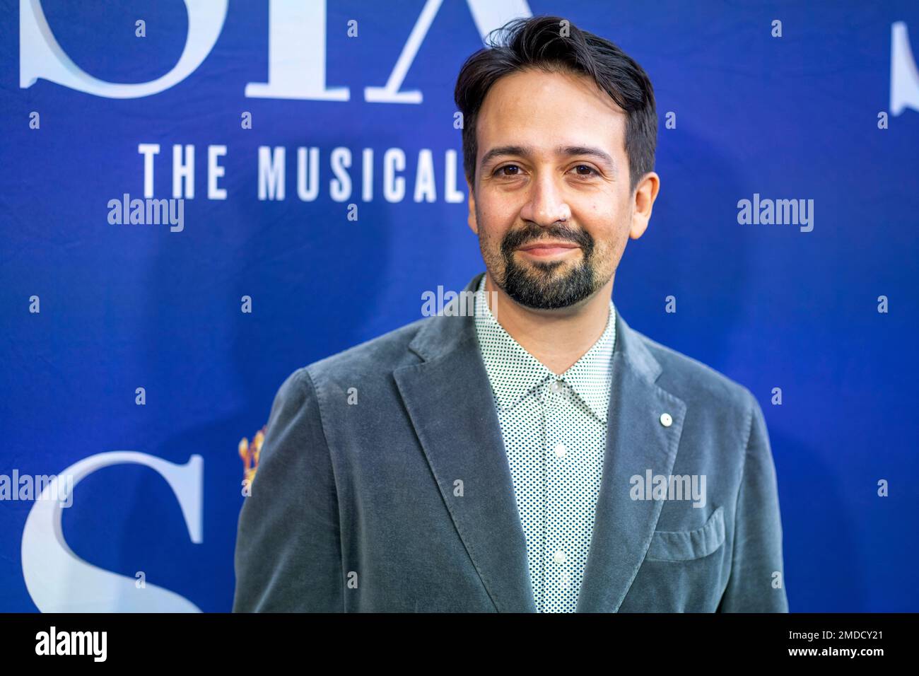 Lin-Manuel Miranda attends the Broadway opening night of "Six" at the ...