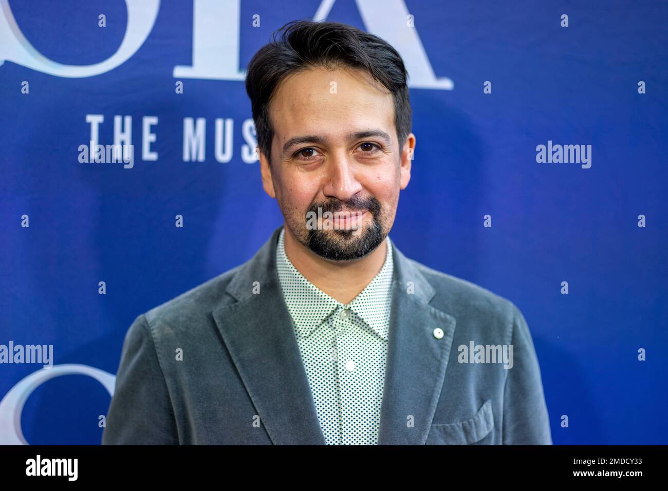 Lin-Manuel Miranda attends the Broadway opening night of "Six" at the ...