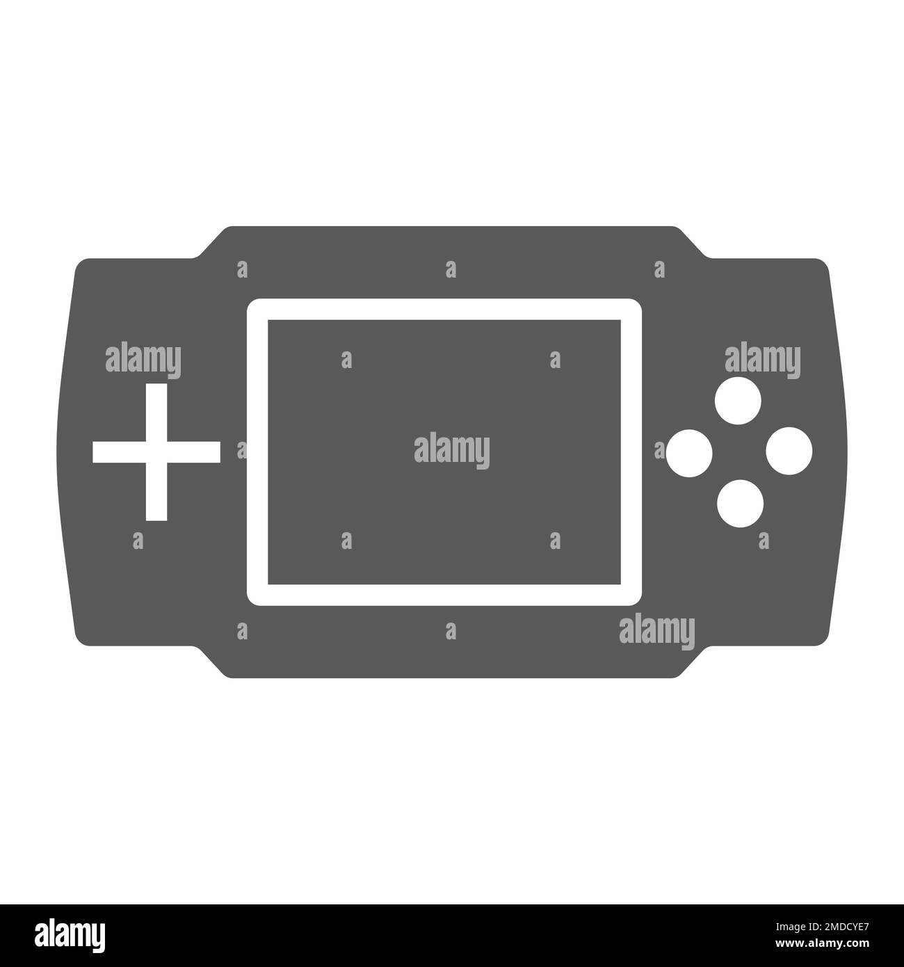 Gaming handheld console Stock Vector Images - Alamy