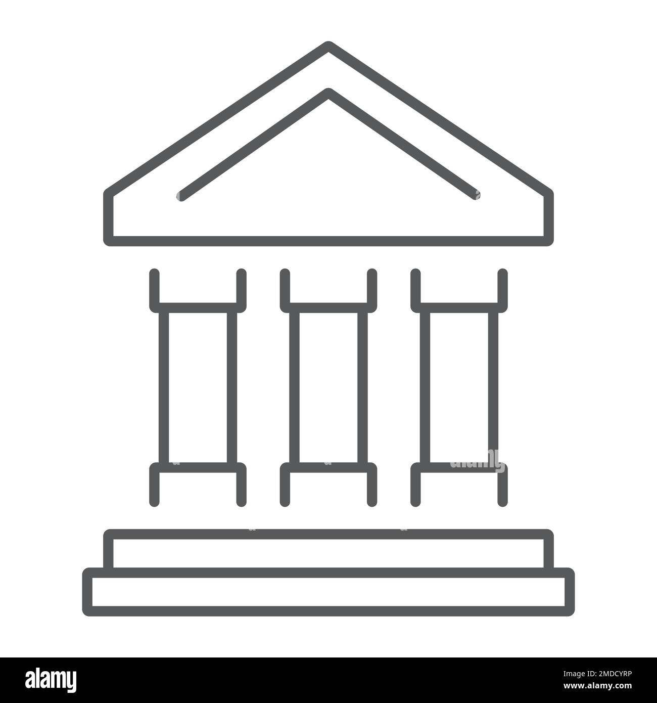 Side column line Cut Out Stock Images & Pictures - Alamy