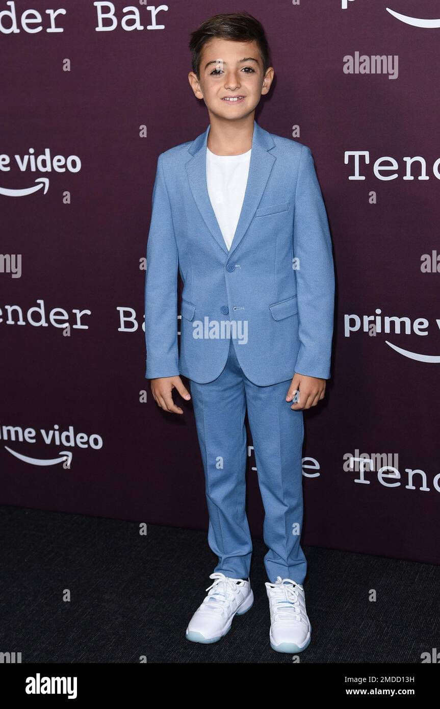 Daniel Ranieri arrives at a screening of "The Tender Bar" on Sunday ...