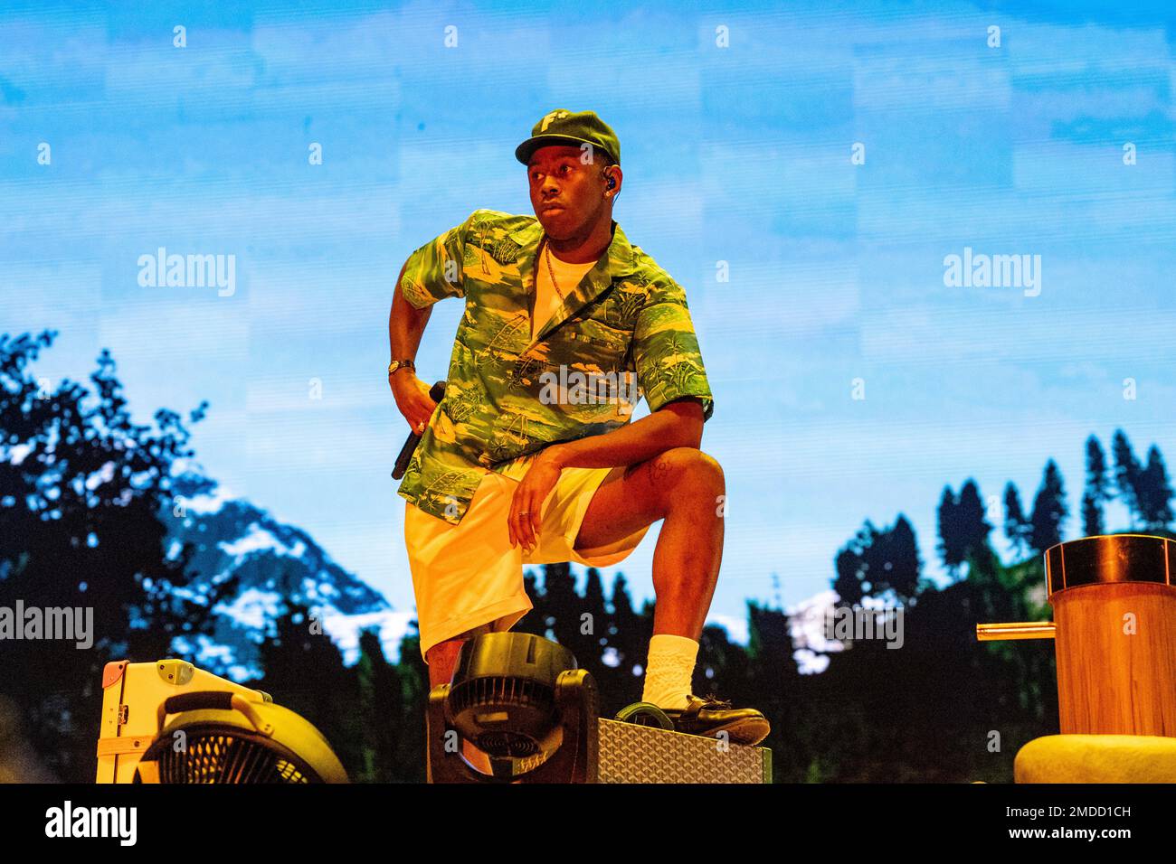 Tyler, the Creator performs on day three of the Austin City Limits ...