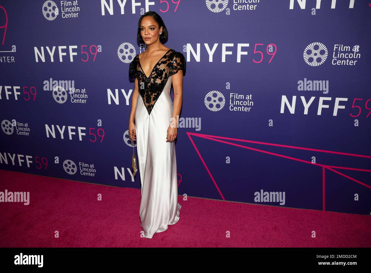 Actress Tessa Thompson attends a special screening of "Passing" at ...