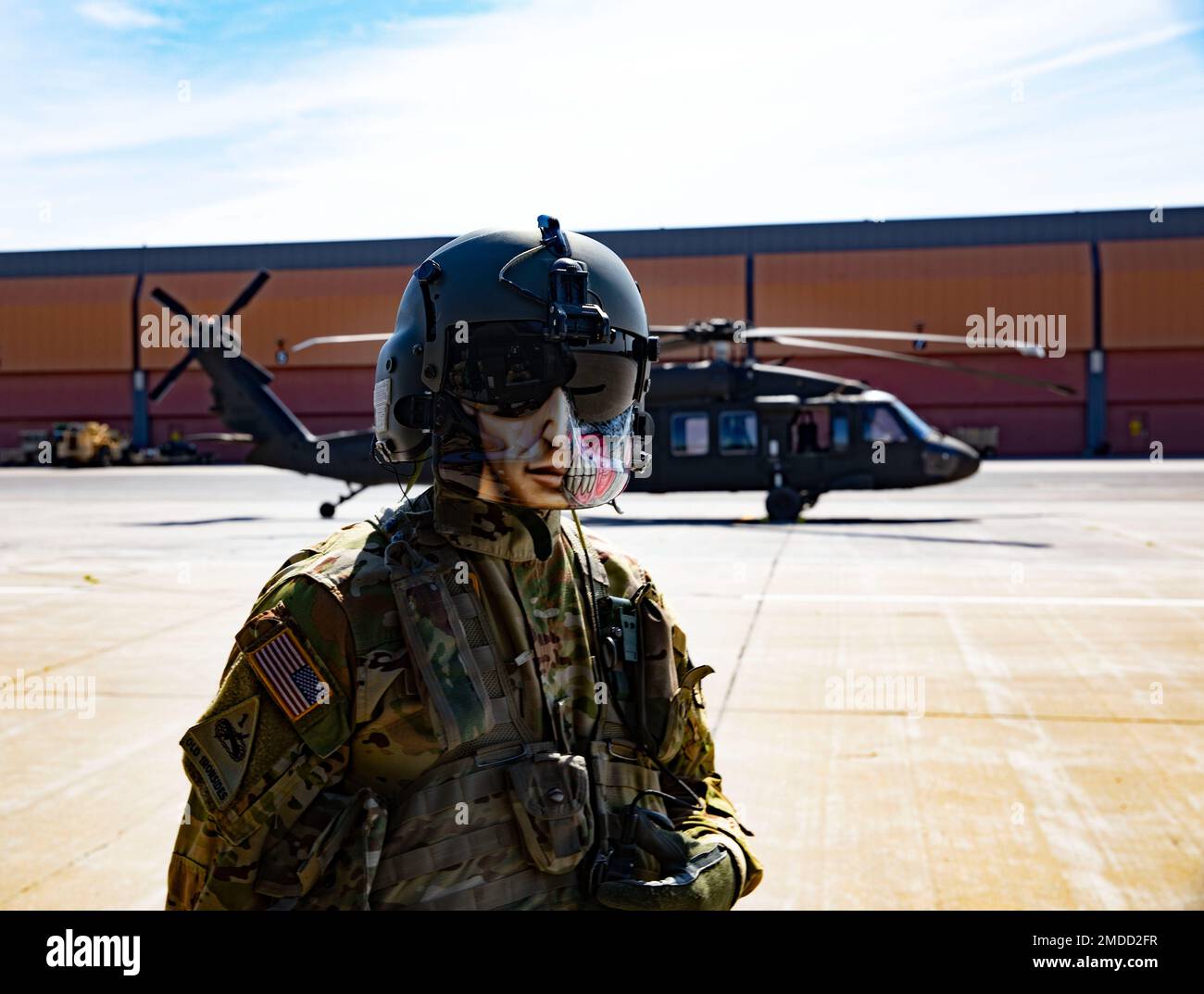 New Jersey Army National Guard Sgt. Scott Peterson, Medevac Crew Chief ...